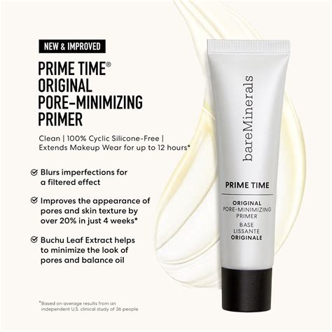 Bareminerals Prime Time Original Pore Minimizing Primer Hamilton Place