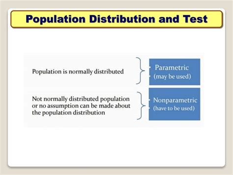 Parametric Vs Nonparametric Tests Pptx