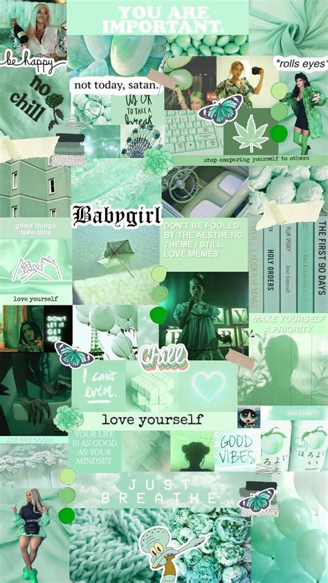 Mint Green Aesthetic Wallpapers · 220 Backgrounds 🌿💚🍃