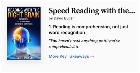 Speed Reading With The Right Brain Summary Quotes Faq Audio