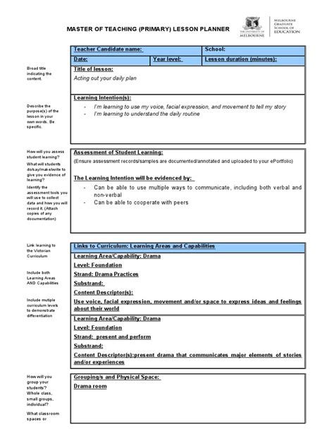 Ctp Lesson Plan Template 2022 Pdf Lesson Learning