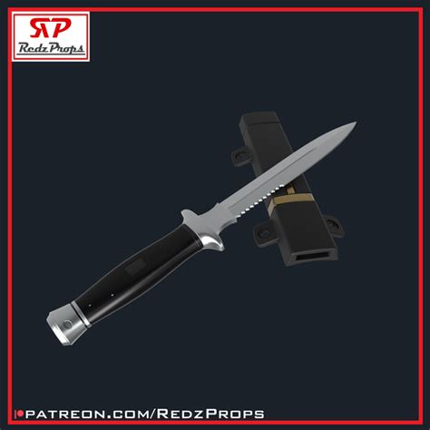 🦵 Deadpool 3 Leg Knife Cosplay Prop・ 3d File For 3d Printing・cults
