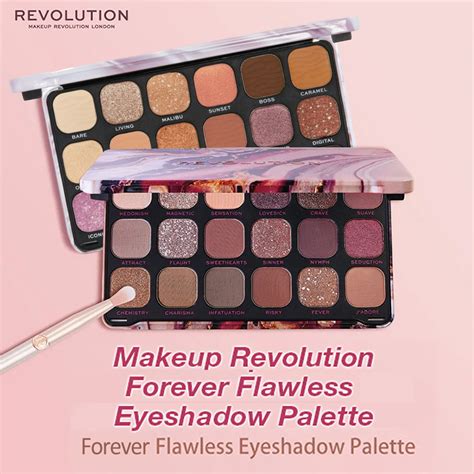 Revolution Forever Flawless Shadow Palette 1s Allure Nude Silk
