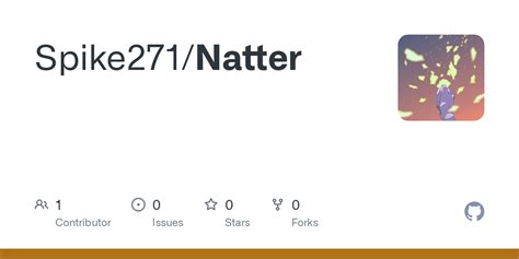 GitHub Spike Natter