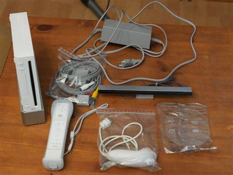 Nintendo Wii Konsole Set Wiimote Nunchuk Rvl 001 Gamecube Komp In