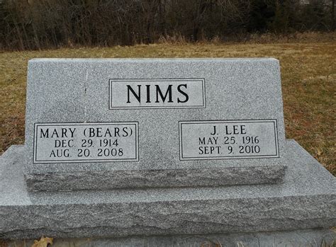 Jesse Lee Nims 1916 2010 Find A Grave Memorial