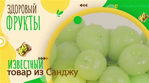 Корейский Виноград "Шайн Мускат" - YouTube