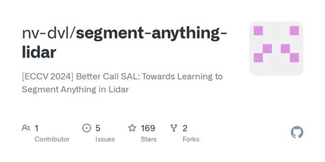 Segment Anything Lidarreadmemd At Main · Nv Dvlsegment Anything Lidar · Github