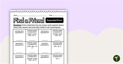 Adding Within 1 000 Expanded Form Worksheet Teach Starter Worksheets Library