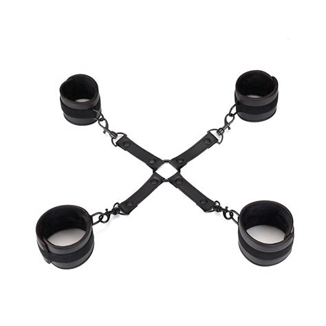 Vegan Leather Hogtie Cruelty Free Bondage Restraint Set Liebe Seele