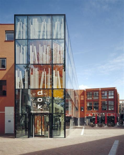 Gallery Of Mediatheek Delft Dok Architecten 7 Library Architecture Retail Architecture
