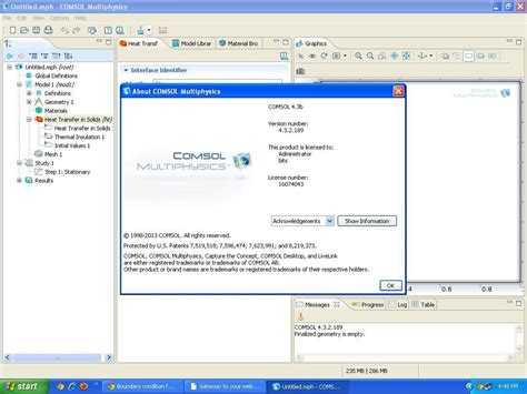 Boundary Condition For Heat Conduction Between Two Contacting Surface