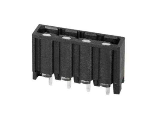 Black 508mm Pcb Pluggable Electronic Connectors Terminal Block Plugs Pcb Terminal Blocks And