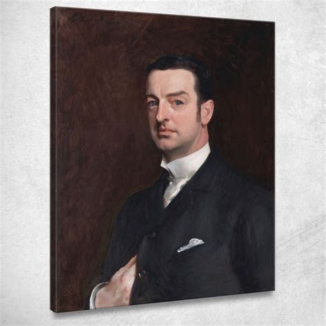 Cornelius Vanderbilt Ii John Singer Sargent Canvas Print