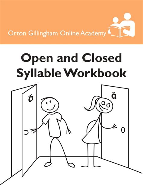 Open And Closed Syllable Patterns Digital Download Orton