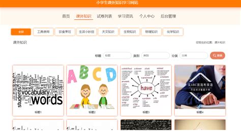 Java项目之基于ssm的小学生课外知识学习网站(源码文档) Csdn博客 Java项目之基于ssm的小学生课外知识学习网站(源码文档) Csdn博客