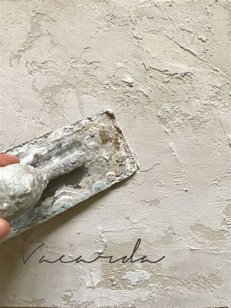 Rustic Textured Plaster In Natural Nude Brown Italian Plaster Mural By