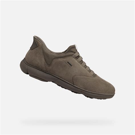 Geox® Nebula 20 Plus Man Dove Grey Slip In Sneakers Geox