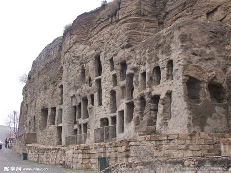 云冈石窟摄影图宗教信仰文化艺术摄影图库昵图网