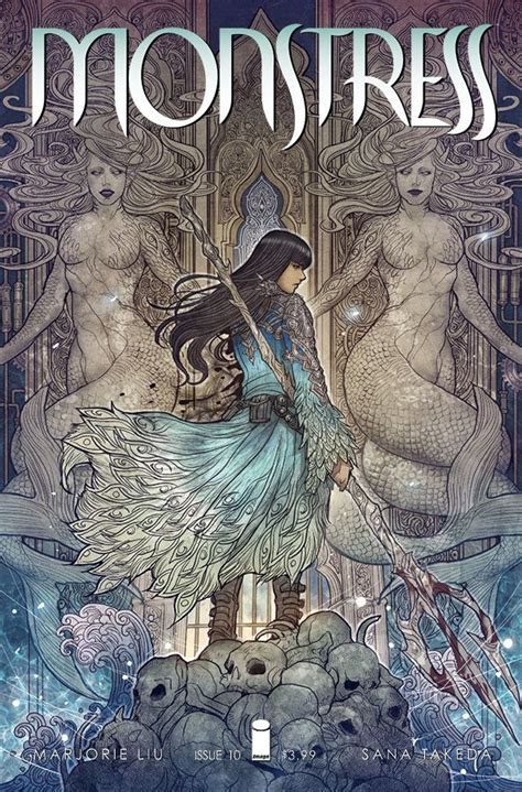 Monstress 10 Art By Sana Takeda Book Art Fantasy Art Image Comics