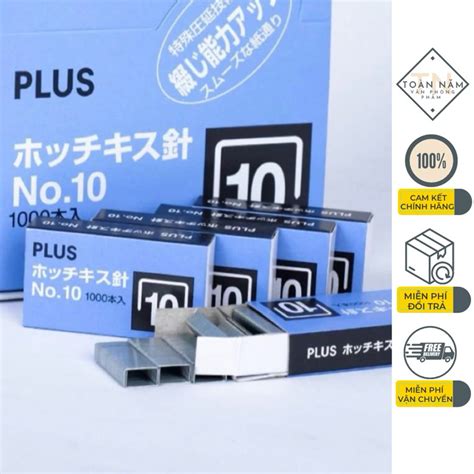Hộp đạn Ghim 10 Plus Chân Ghim Số 10 Nhật Bản Shopee Việt Nam