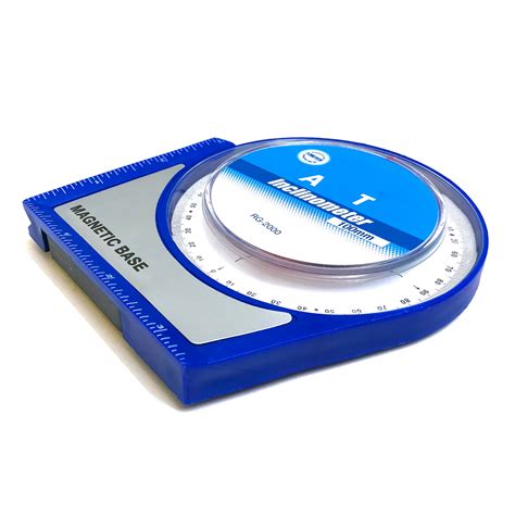 Magnetic Base Inclinometer Protractor Tilt Level Meter Angle Finder At