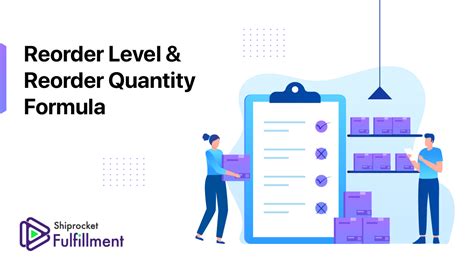 Reorder Level And Reorder Quantity Formula Shiprocket Fulfillment