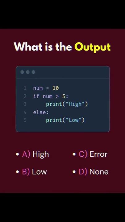 Python Quiz 🤔computer Tech Python Quiz Youtube