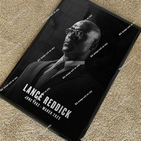 Lance Reddick Poster Home Decor Wall Decor Sold By Dru Springman Sku 40815643 40 Off