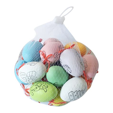 1020pcs Plastic Easter Eggs Happy Easter Decorati Vicedeal
