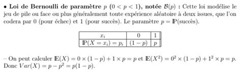 Shéma De Bernoulli Et Loi Binomiale Proba Cartes Quizlet