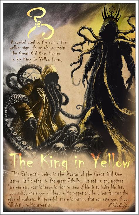 The King In Yellow Hastur Lovecraftian Eldritch Horror