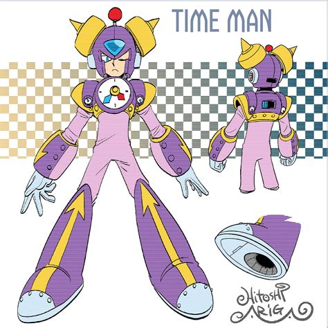 Ariga Hitoshi Time Man Mega Man Powered Up Mega Man Classic Mega Man Series Mega Man