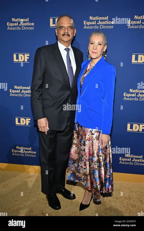 Eric Holder And Sharon Malone Attend The Legal Defense Funds 36th