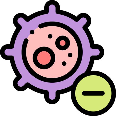 Cancer Detailed Rounded Lineal Color Icon