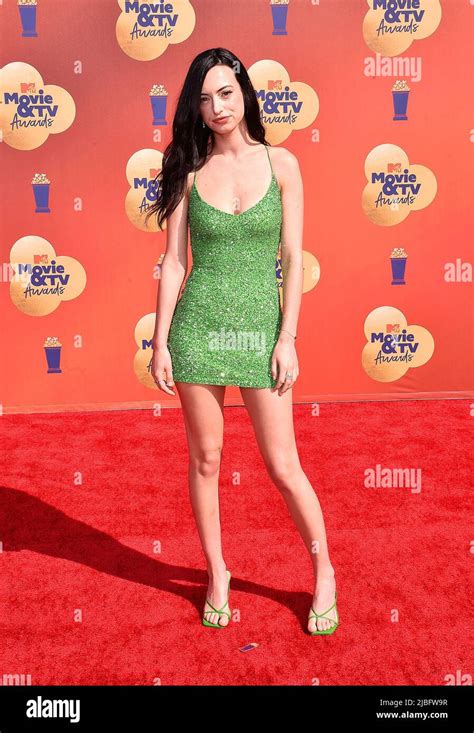 Santa Monica Ca 05th June 2022 Cazzie David Attends The 2022 Mtv