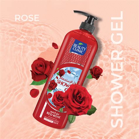 Red Rose Shower Gel
