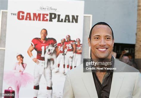233 Dwayne Johnson The Game Plan Photos And High Res Pictures Getty Images