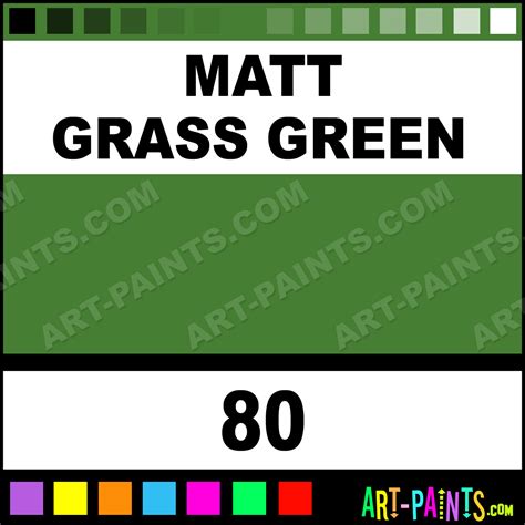 Matt Grass Green Modelling Enamel Paints 80 Matt Grass Green Paint