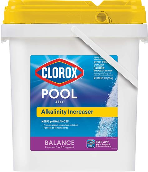 Clorox Poolandspa 12016clx Pool Total Alkalinity Increaser 16 Pound