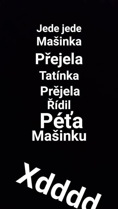 Jede Jede Mašinka Youtube
