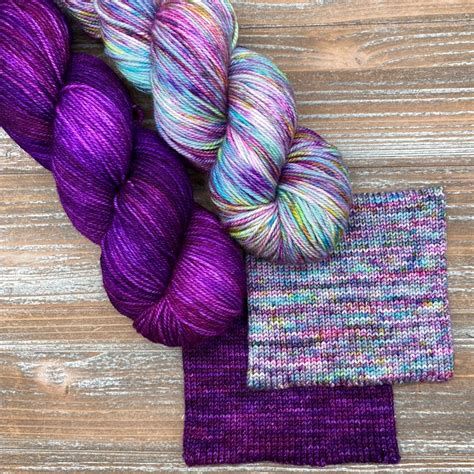 Shadow Weave Shawl Yarn Kit Fiber Optic Yarns