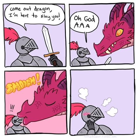 Gay Dragon Art Dragon X Knight Comic Cute Dragon Comics Funny Comics