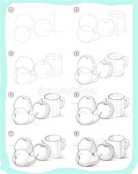Boceto De Un Bodegón 🍎🍐🍊 30 Day Drawing Challenge Art Drawings