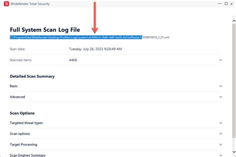 How To Scan A Computer For Viruses With Bitdefender And View The Scan Log