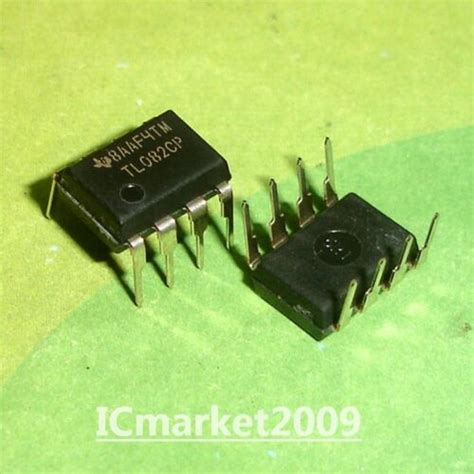 50 Pcs Tl082cp Ti Dip 8 Tl082 General Purpose Jfet Dual Operational Amplifiers Ebay