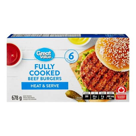 Hamburger Walmart Canada