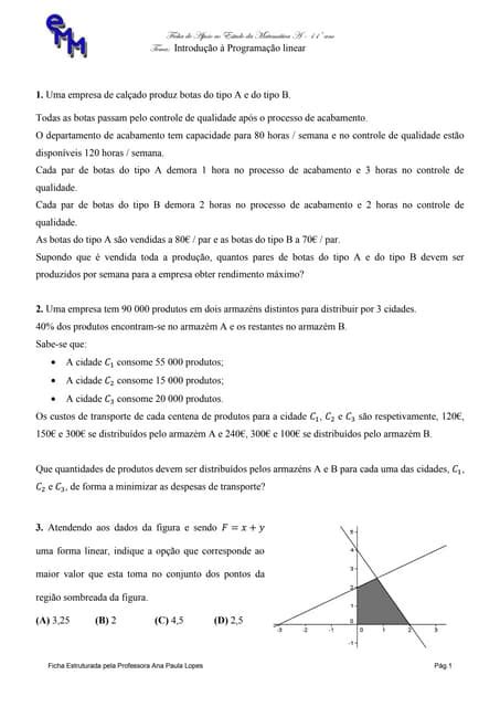 Introdução à Programação Linear Pdf