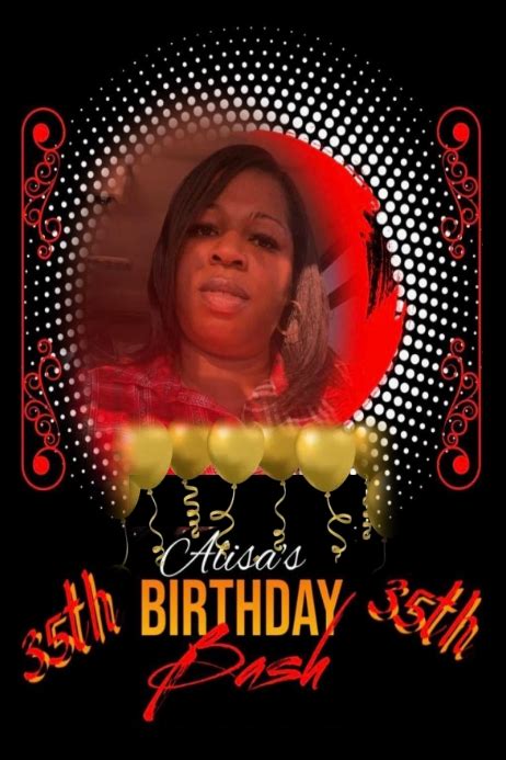 Bday Bash Template Postermywall