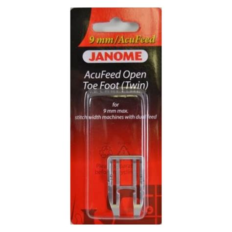 Janome Acufeed Open Toe Foot Moores Sewing